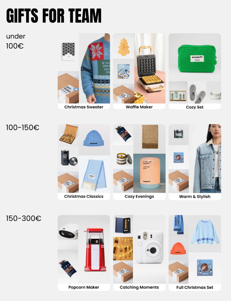 Corporate Christmas gifts: 42 ideas & tips to make your gifts special